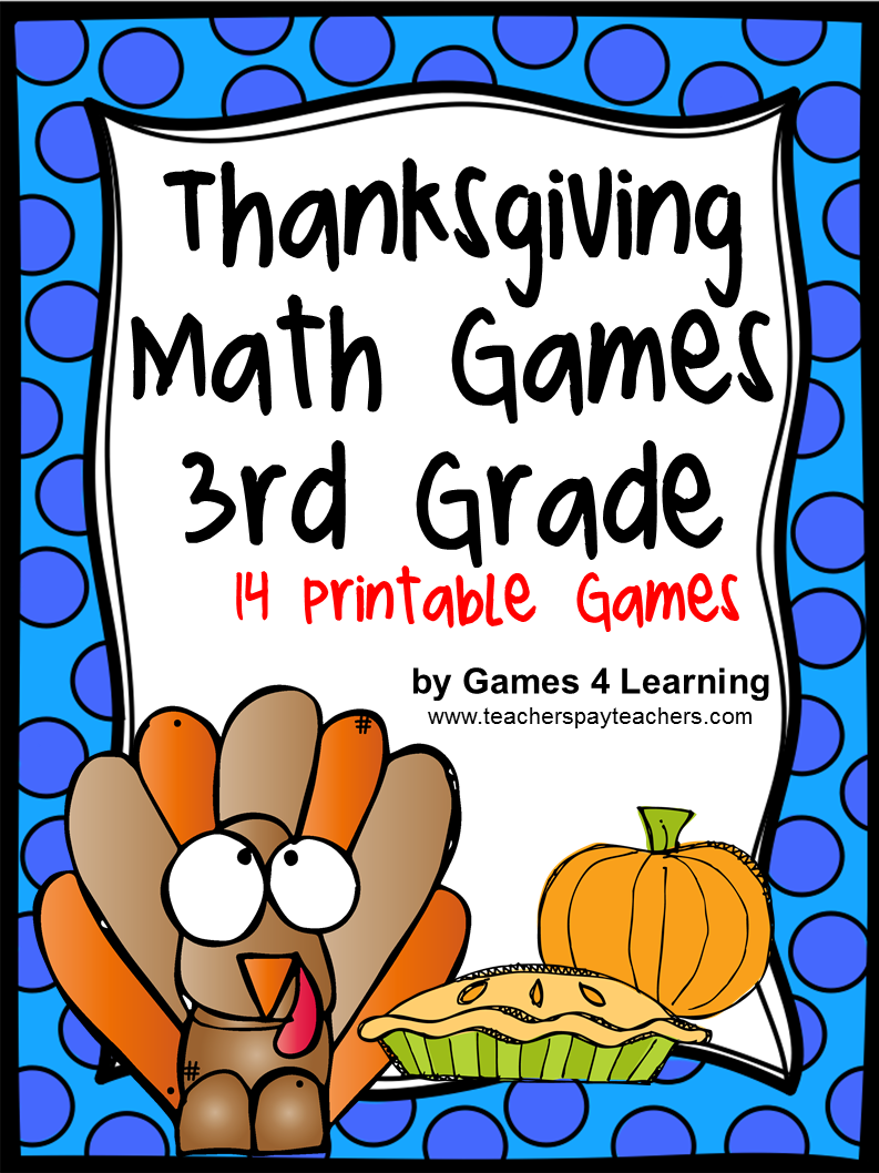 Fun Games 4 Learning: Thanksgiving Freebies