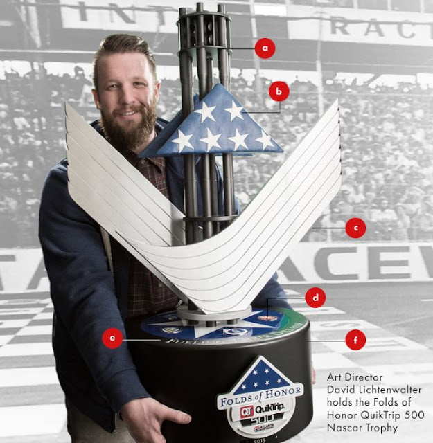 Just A Car Guy: interesting and unique Nascar trophies