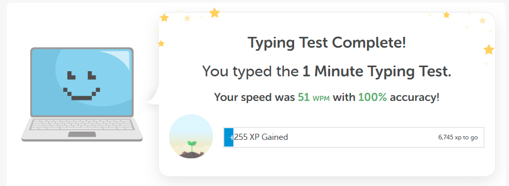 Tech Task: Typing test