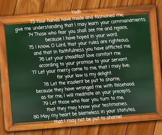 The Beautiful Inheritance: Yodh--Psalm 119:73-80 (The Aleph Tav of ...