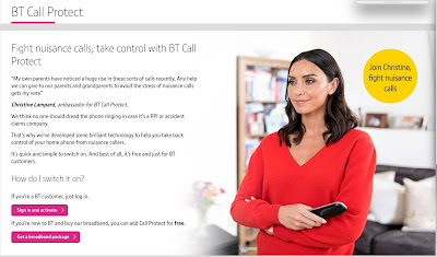 Jim's Loire: BT 6 – Nuisance calls 0? – BT launch BT Call Protect