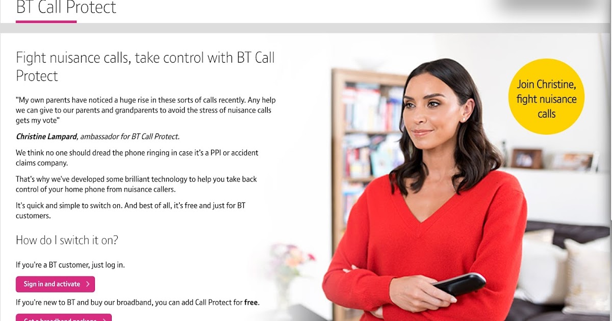 Jim's Loire: BT 6 – Nuisance calls 0? – BT launch BT Call Protect