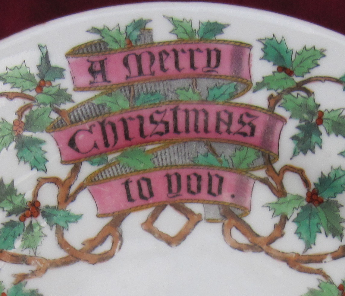 Spode History: Spode and a Victorian Christmas Pattern