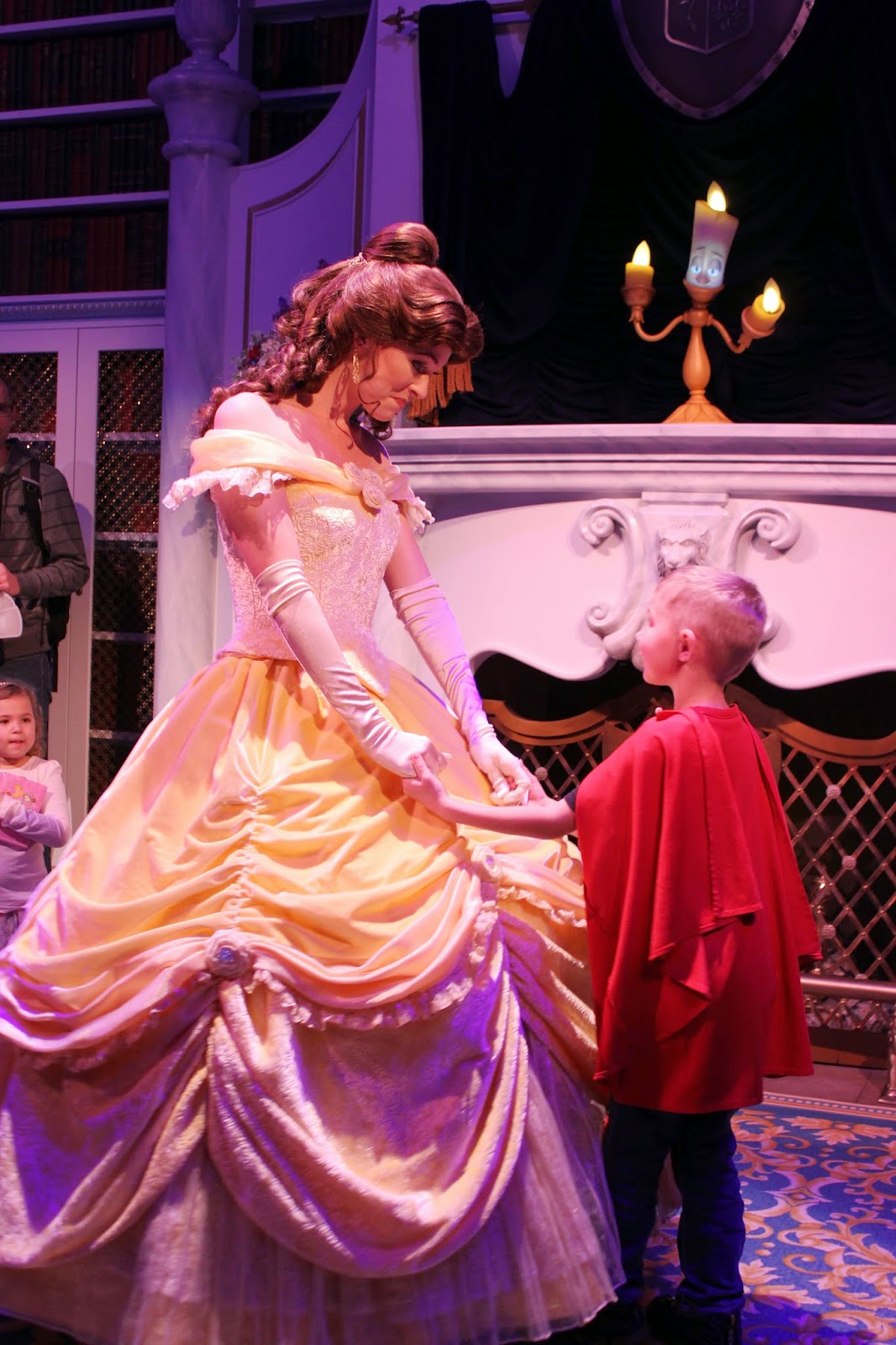 The Smerks: Disney 2014 - Magic Kingdom Friday - Storytime with Belle