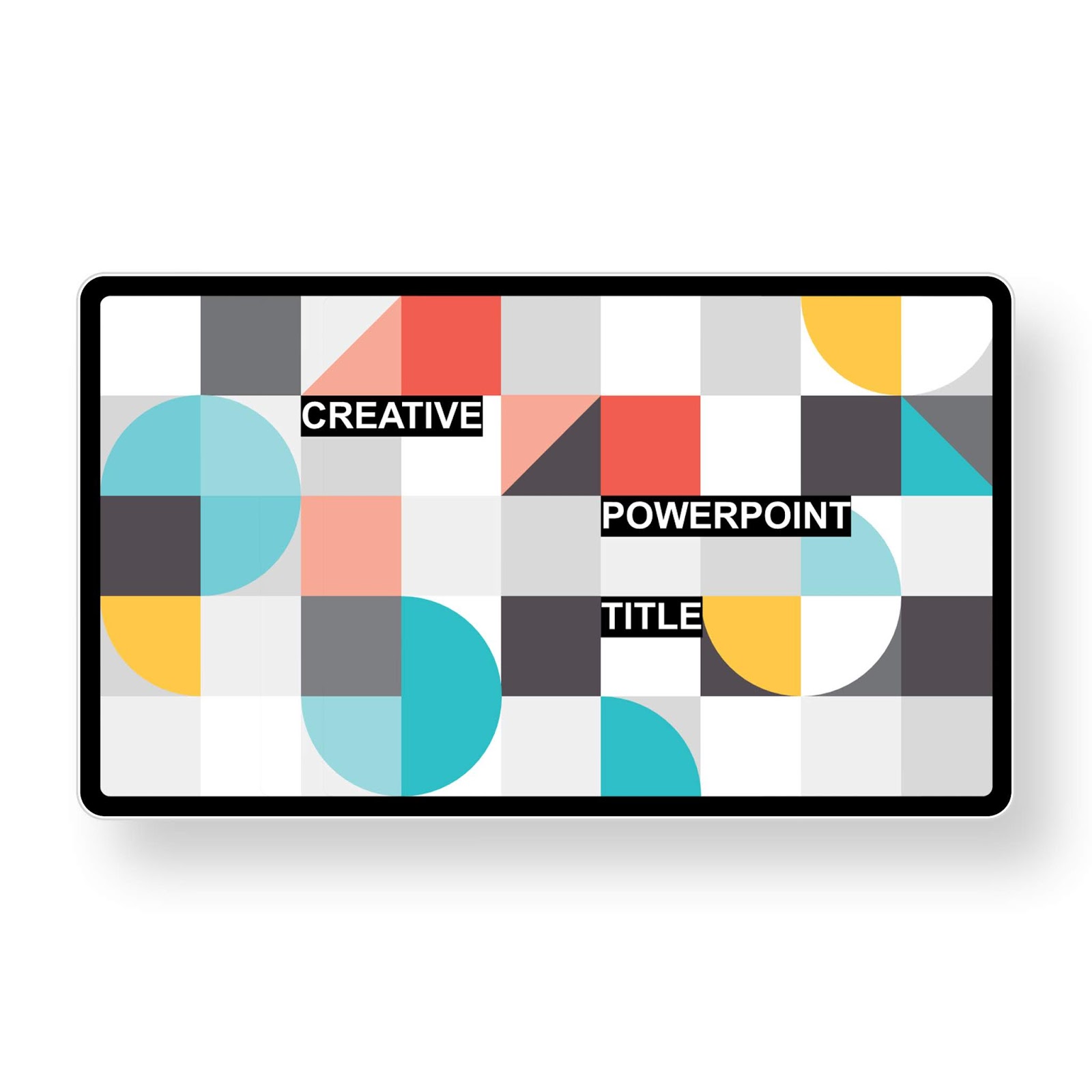 Mosaic Pattern PowerPoint Templates - PowerPoint Free