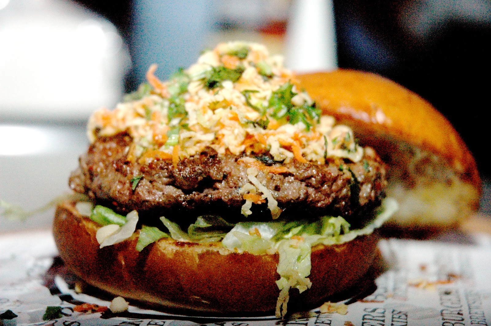 DUDE FOR FOOD: Taking It To The Next Level: A Peek at Burgers ...