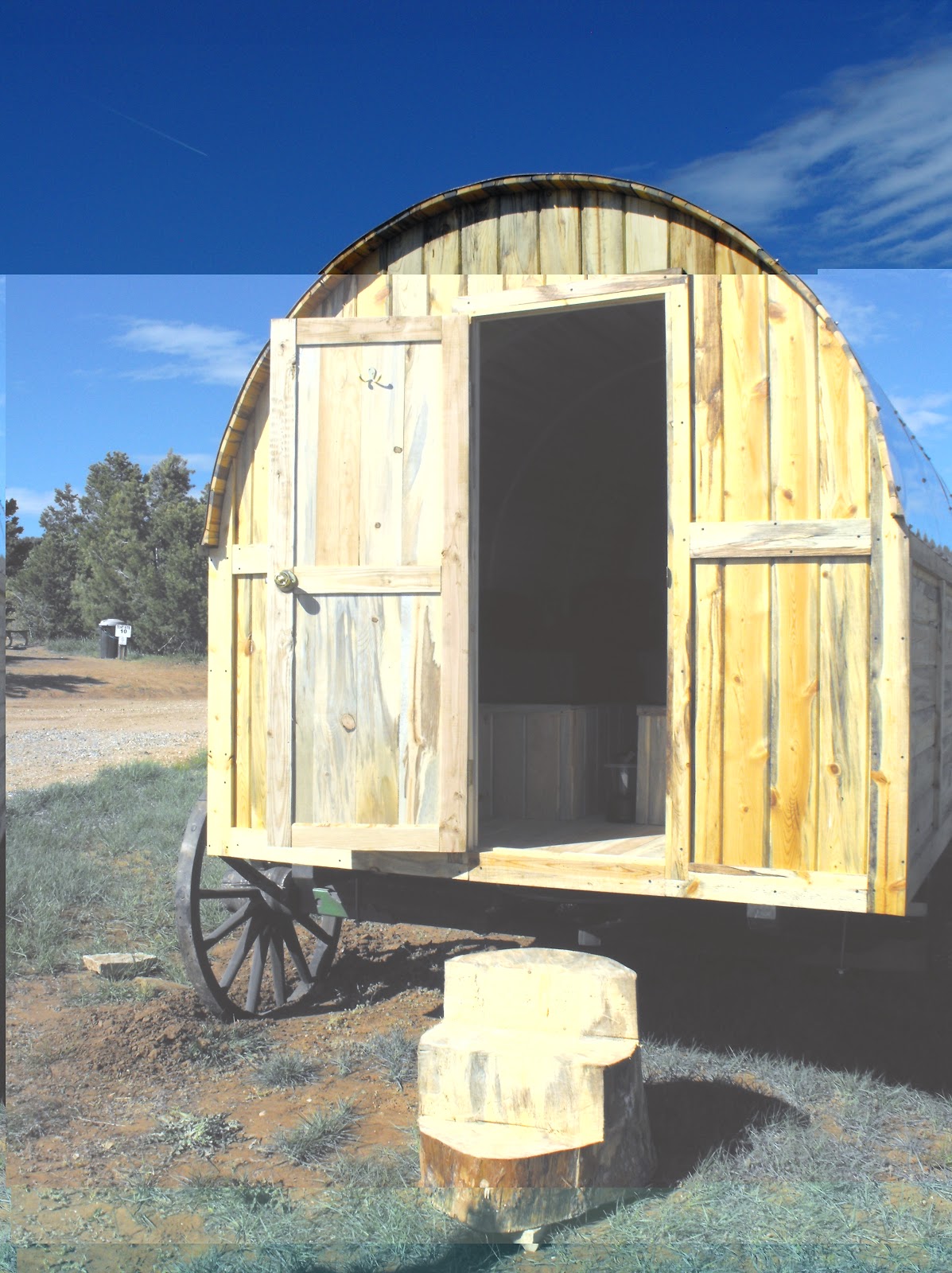 The Black Bear Town: Sheepwagon