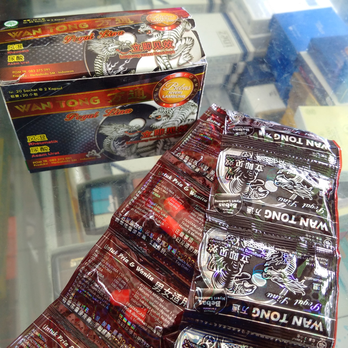 Kapsul Wantong Original Obat Herbal Asam Urat