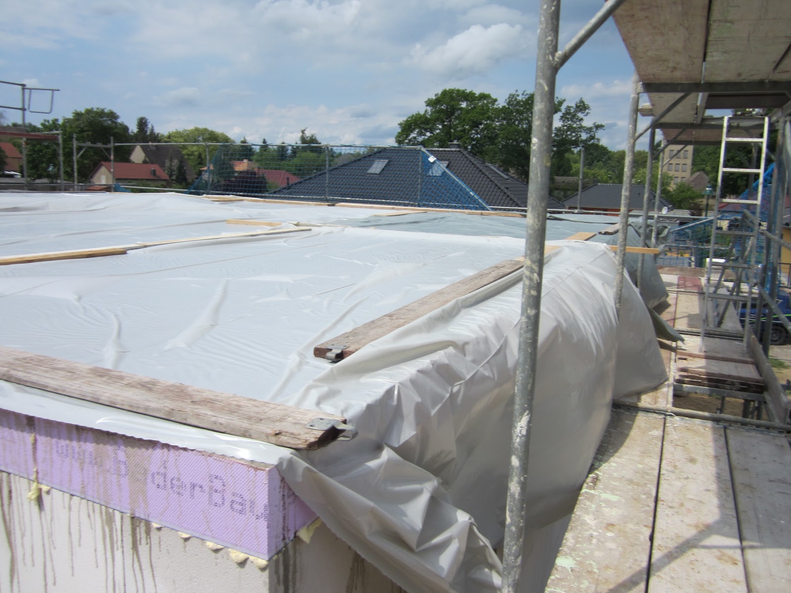 Unser Traum vom Haus : Betondecke gießen