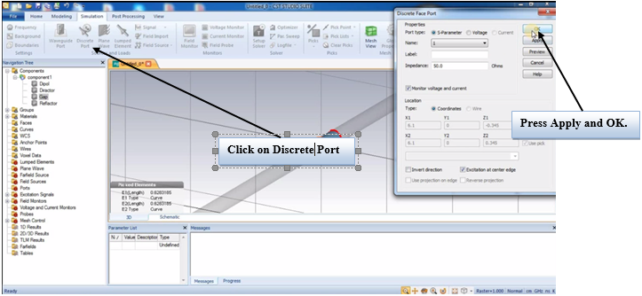 How to design and simulate Yagi UDA Antenna Design in CST