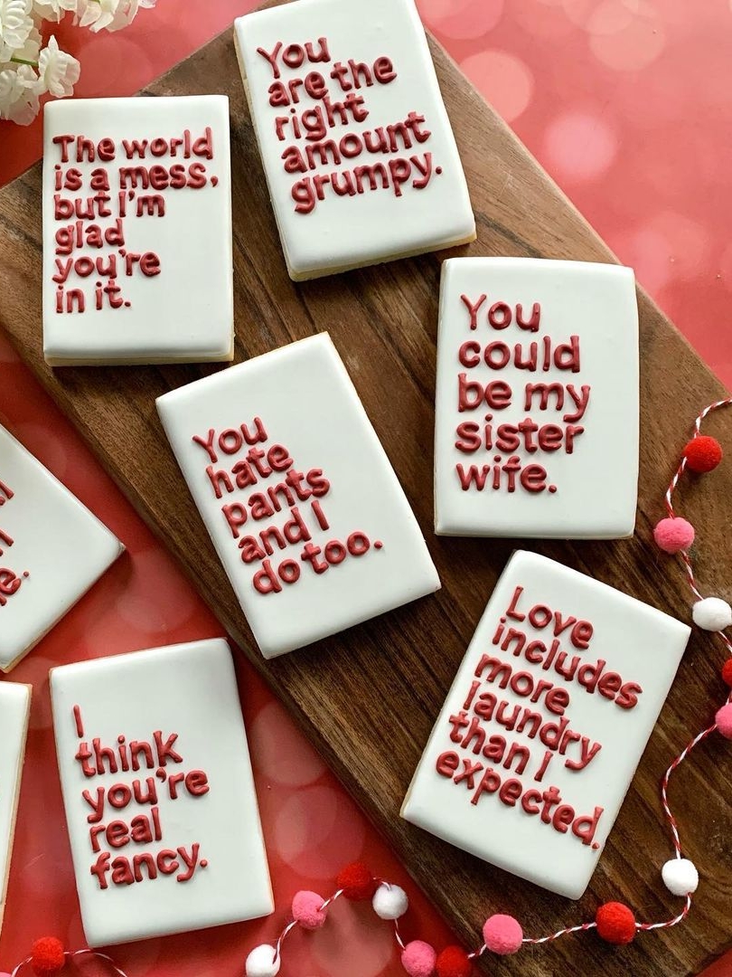 Cookies that send the most heartwarming messages to everyone. | Melody ...