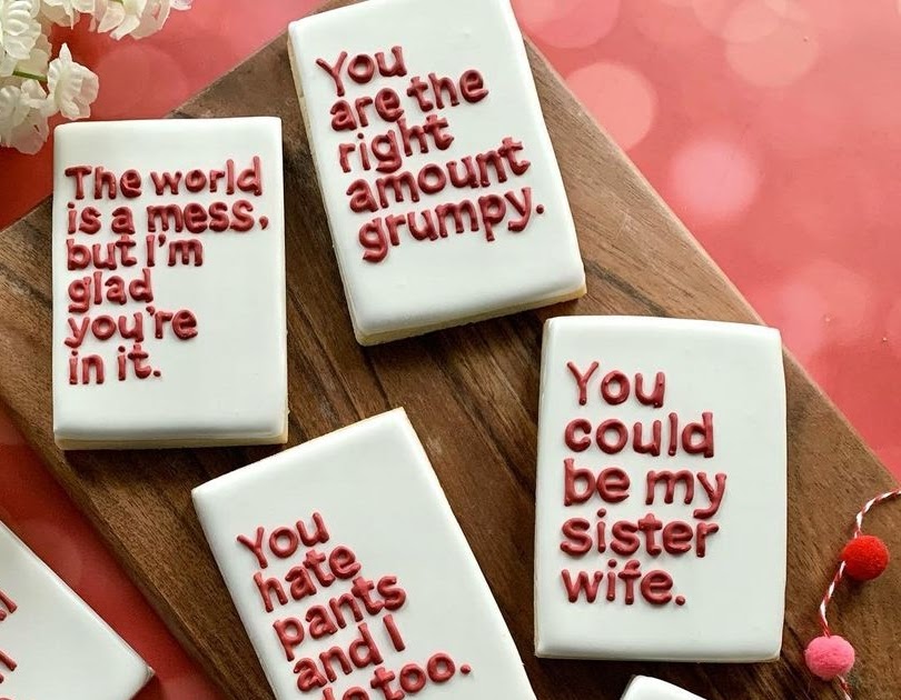 Cookies that send the most heartwarming messages to everyone. | Melody ...