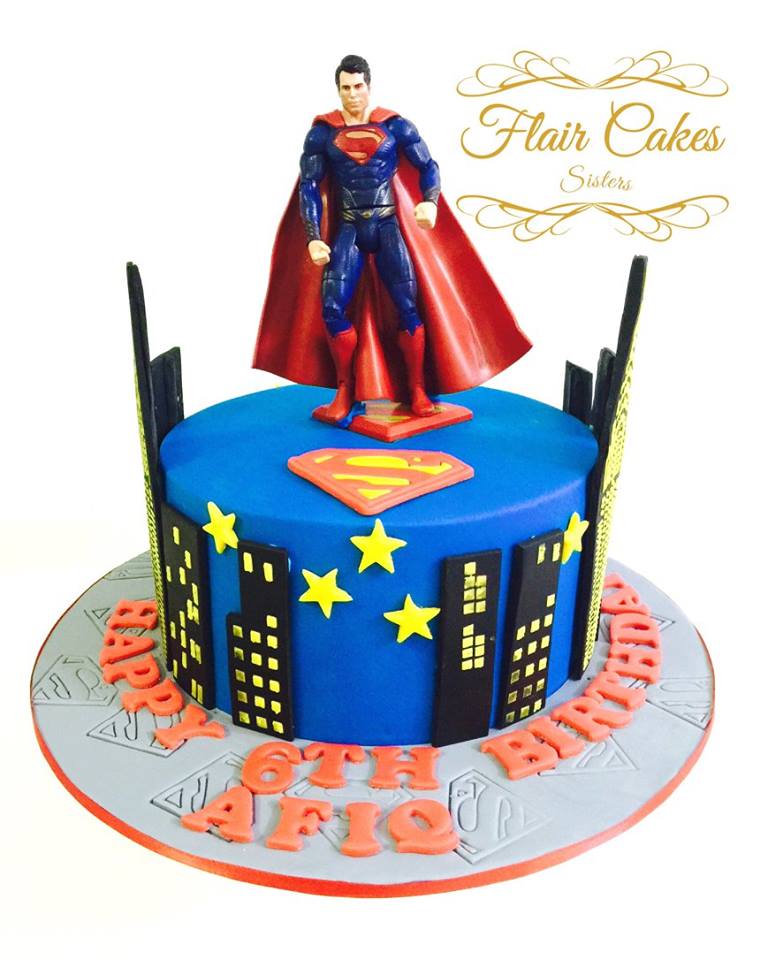 Flair Cakes Sisters: Superman cake