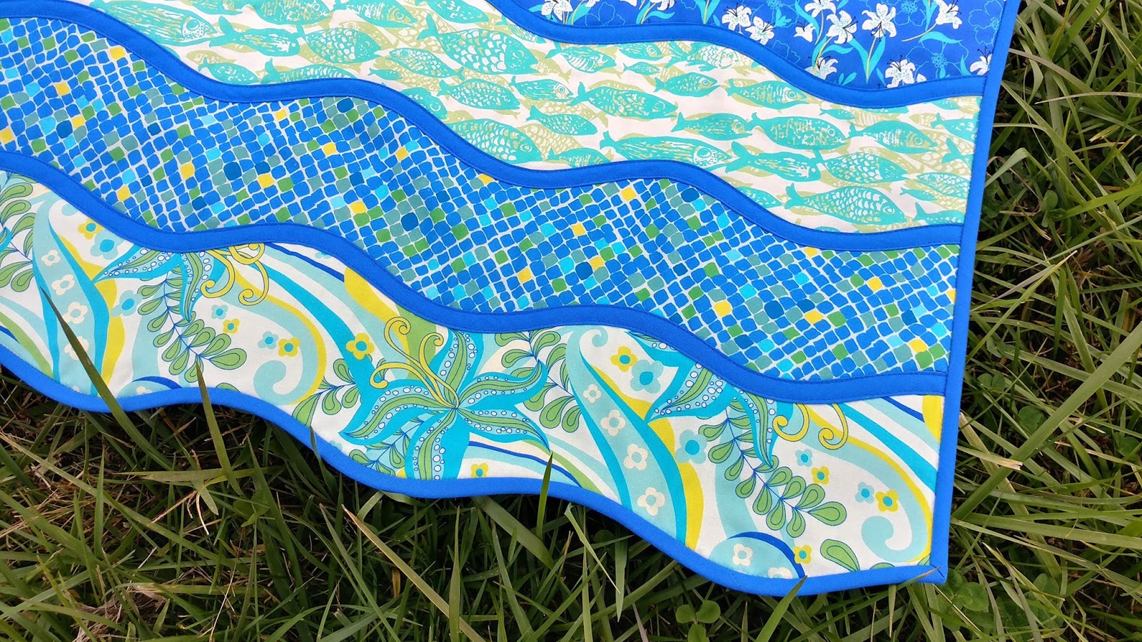 Slice of Pi Quilts: High Tide at Kiamesha Lake