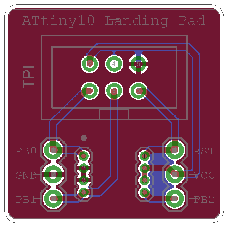 The Sync Channel Blog: ATtiny10 Mini Breakout Board