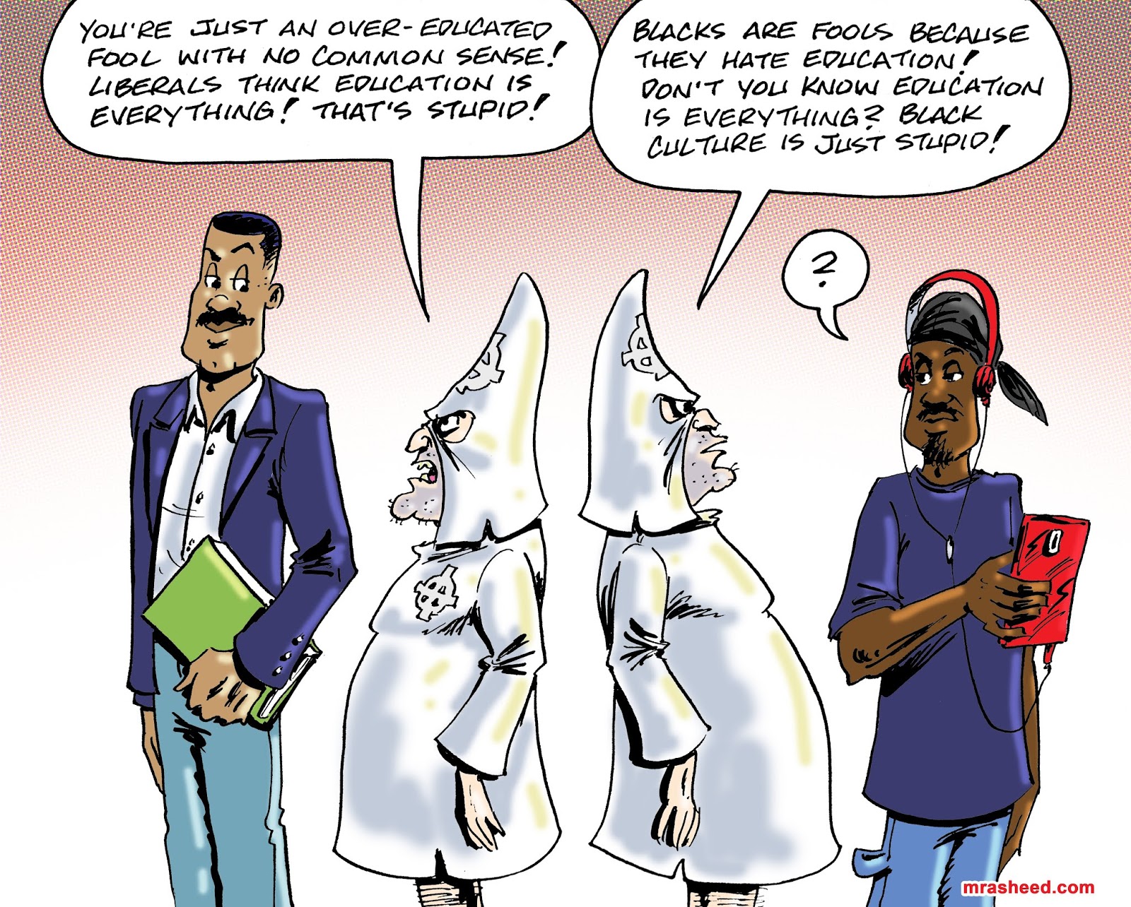 The Official Website Of Cartoonist M Rasheed Racism Attracts Logical Fallacy The Official Website Of Cartoonist M Rasheed Racism Attracts Logical Fallacy