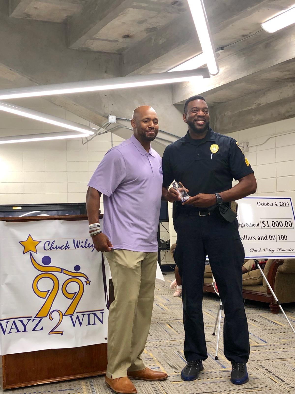 BRPD Veteran Honored for Community Service