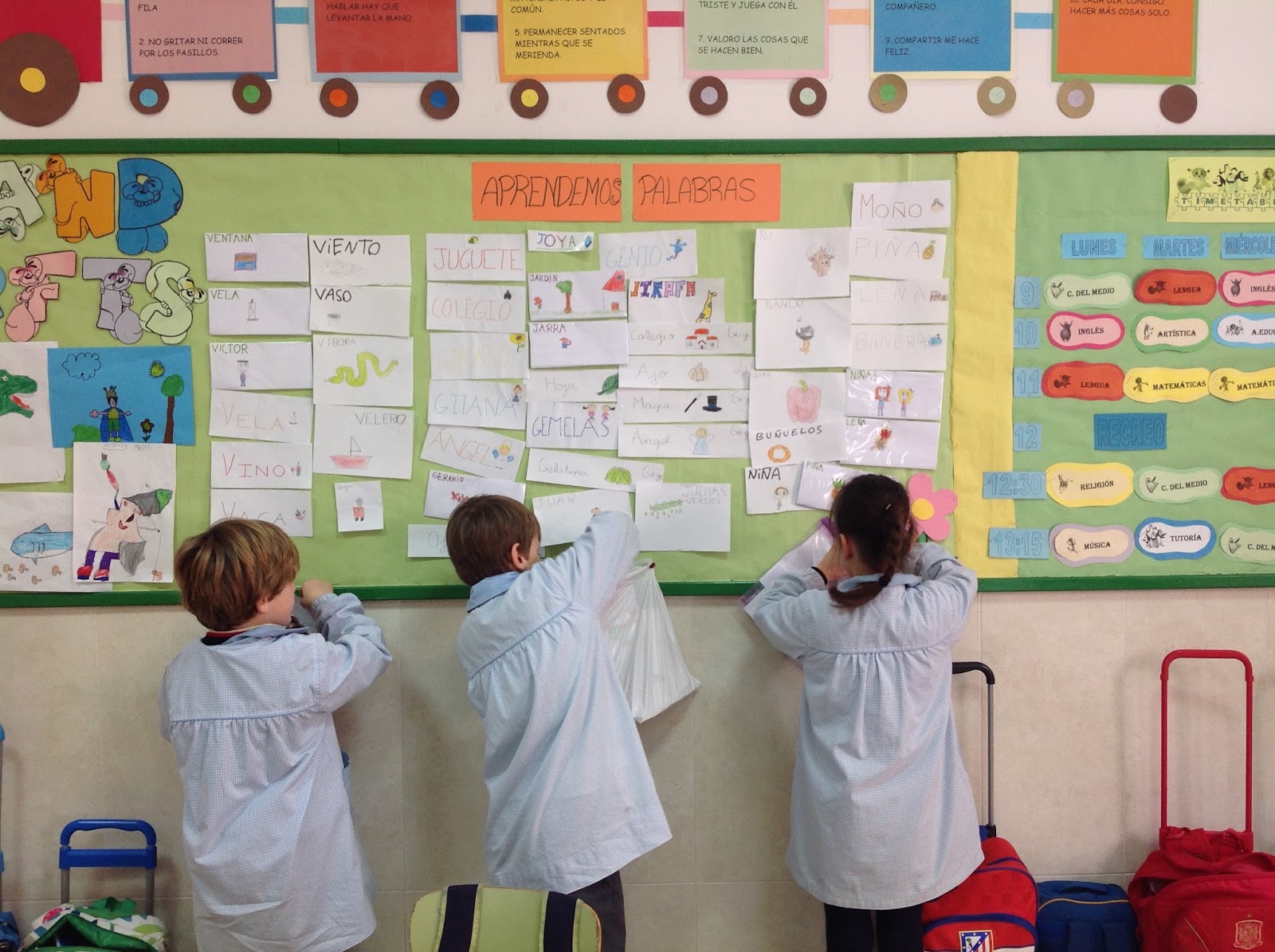 EL RINCÓN DE MIS IDEAS: ¡APRENDO PALABRAS! (1º primaria)