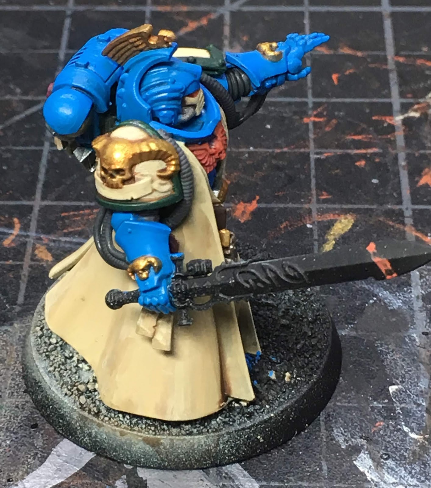 262nd Death Korps of Krieg: WIP: Blades of Vengeance Primaris Librarian
