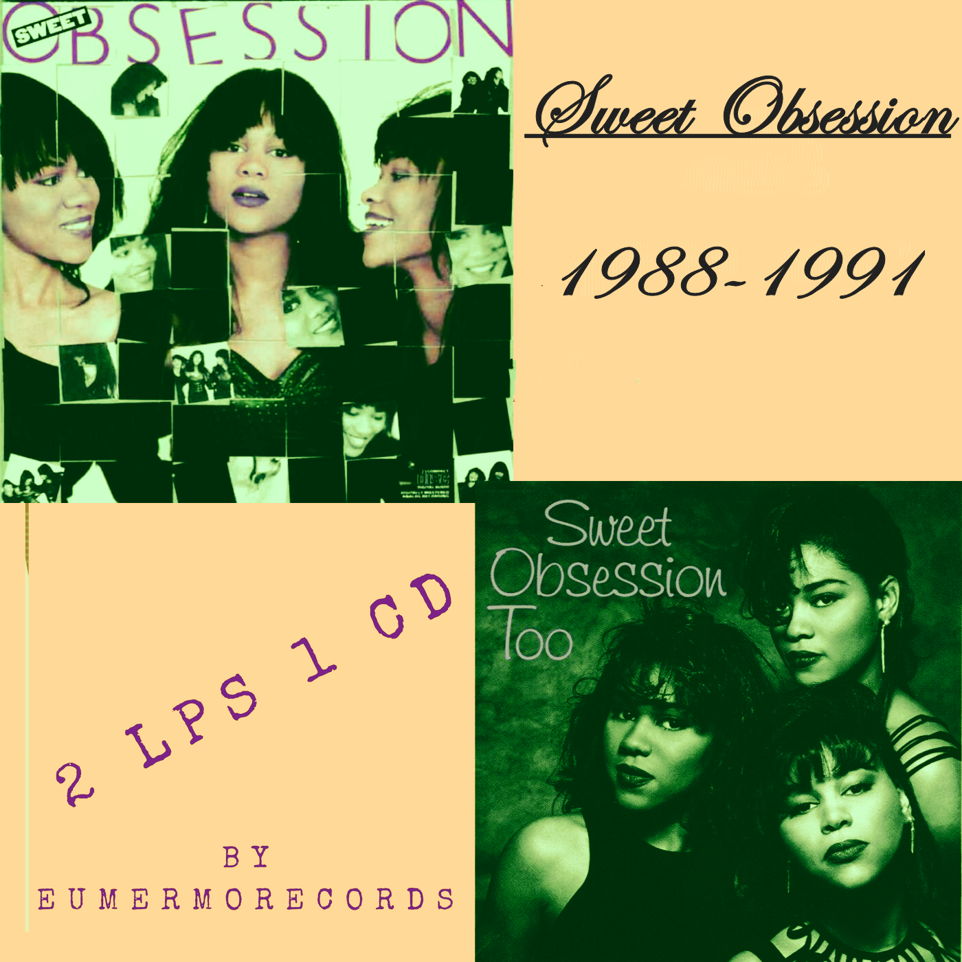 MUSICANAVEIA FLAC: Sweet Obsession ‎– Sweet Obsession(1988)(1991)Mp3 ...