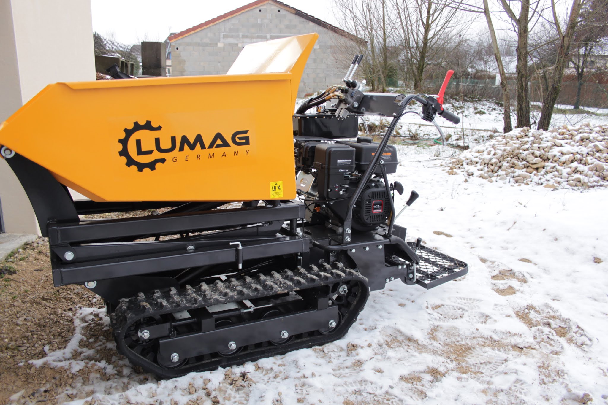 BROUETTES A CHENILLES LUMAG / UNIMEC: Brouette à chenilles LUMAG MD500H ...