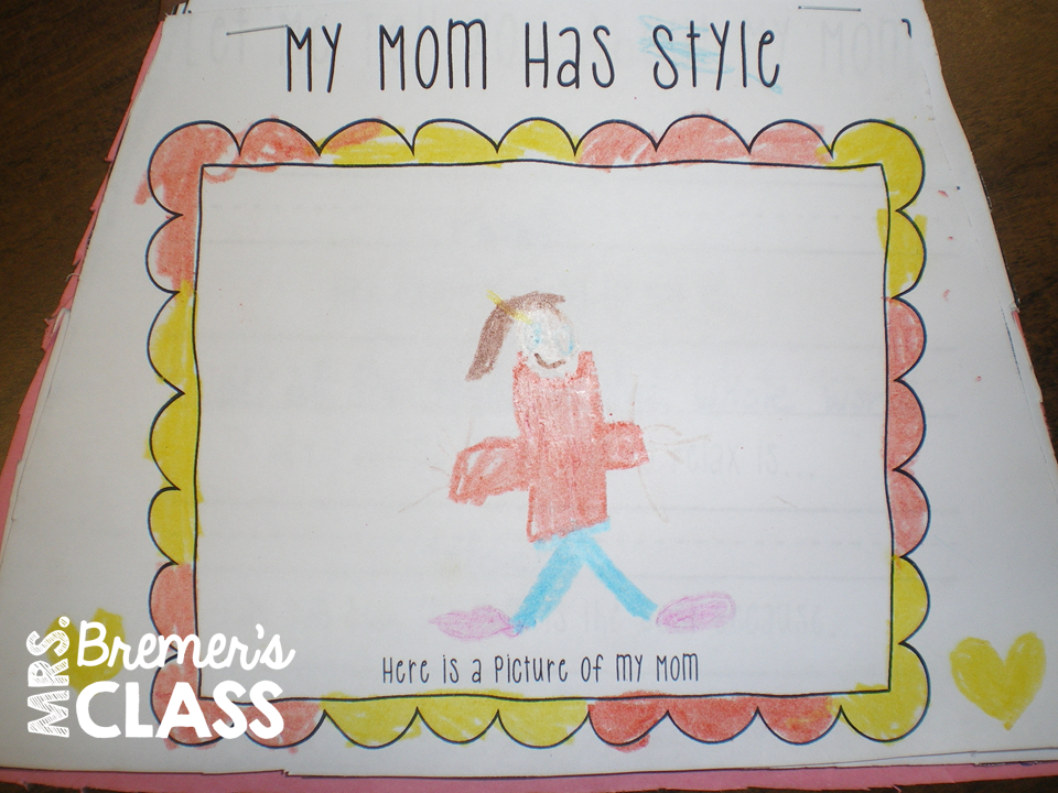 Sweet Mother's Day Craftivity | Mrs. Bremer's Class