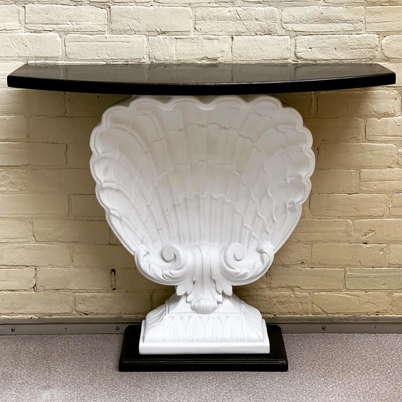 Era Antiques: CLAM GLAM 🧜‍♀️: 1940s Hollywood Glam Shell Console Table ...