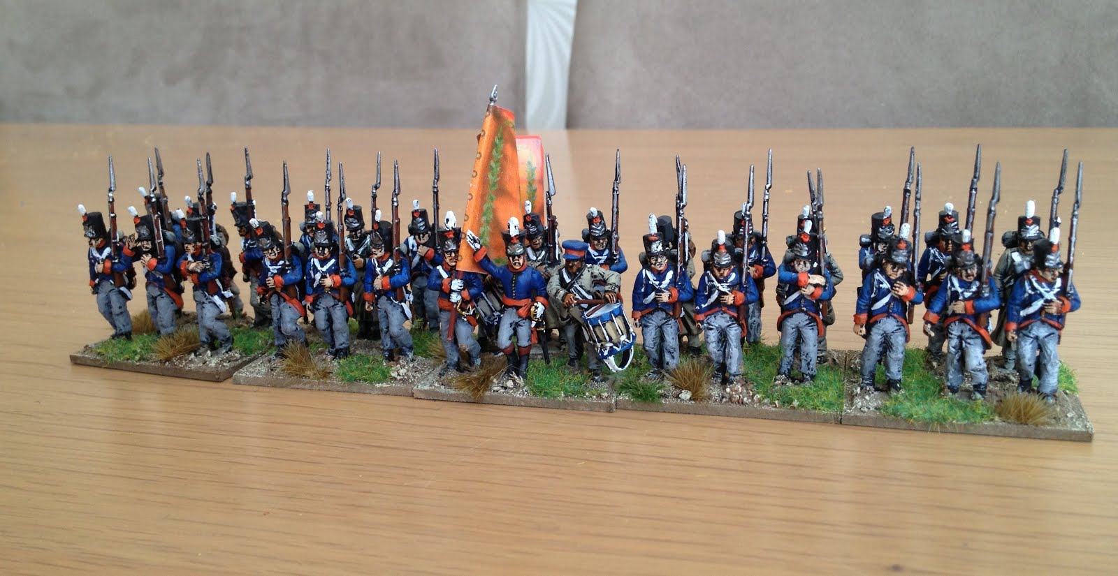 KippersMinis: 7th Dutch Militia Waterloo