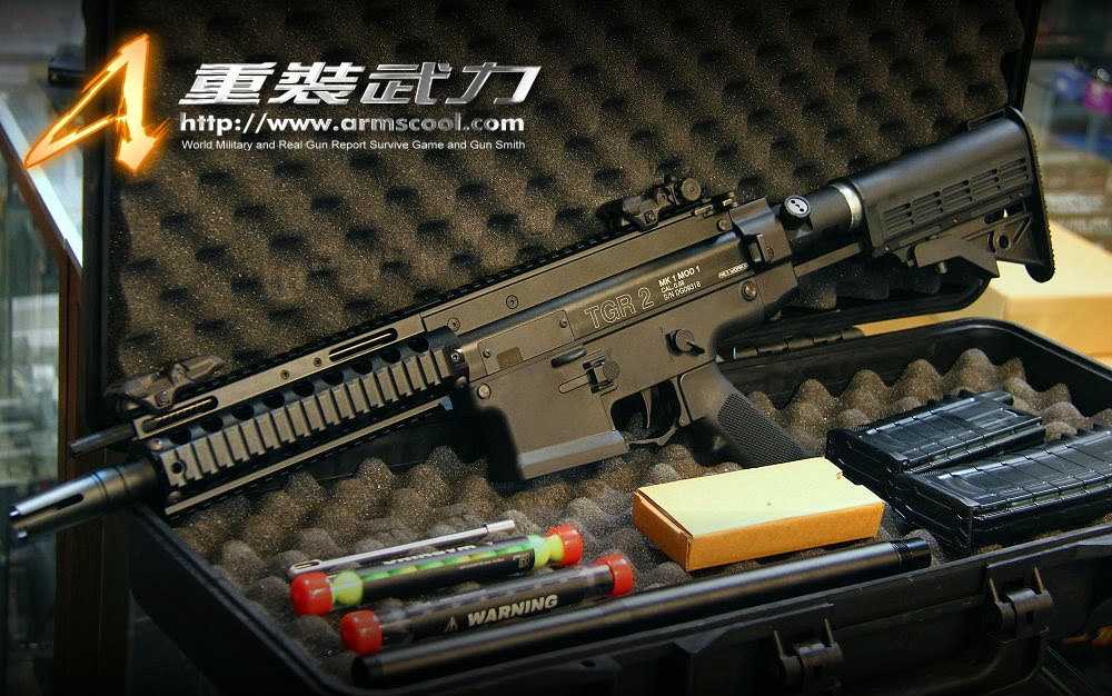 重裝武力 生存遊戲.玩具槍店: TGR-2 PSD款 特勤.隨扈.軍警訓練用.鎮暴槍（警政署檢驗通過）