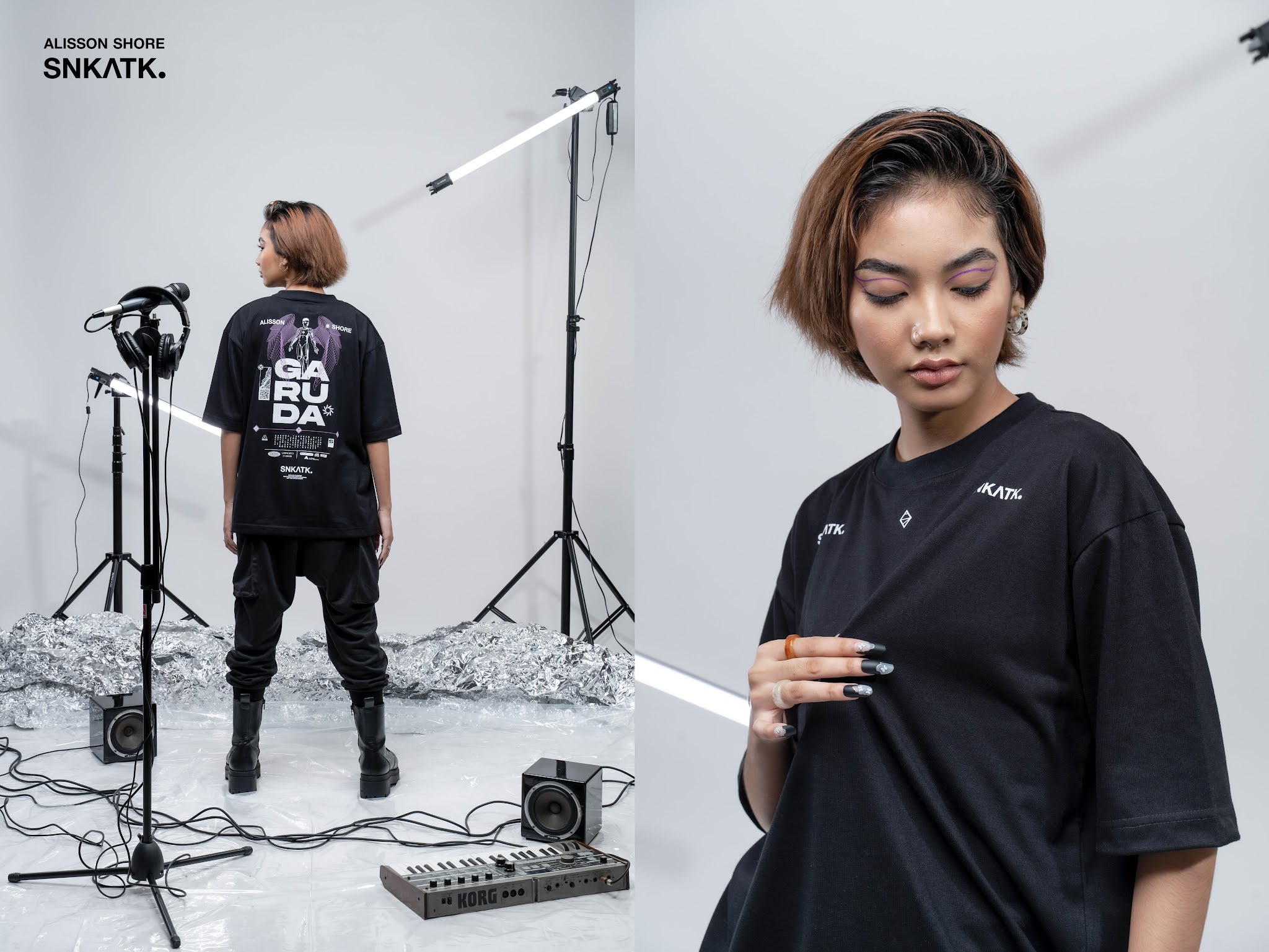 Alisson Shore reveals merch collab with SNK ATK