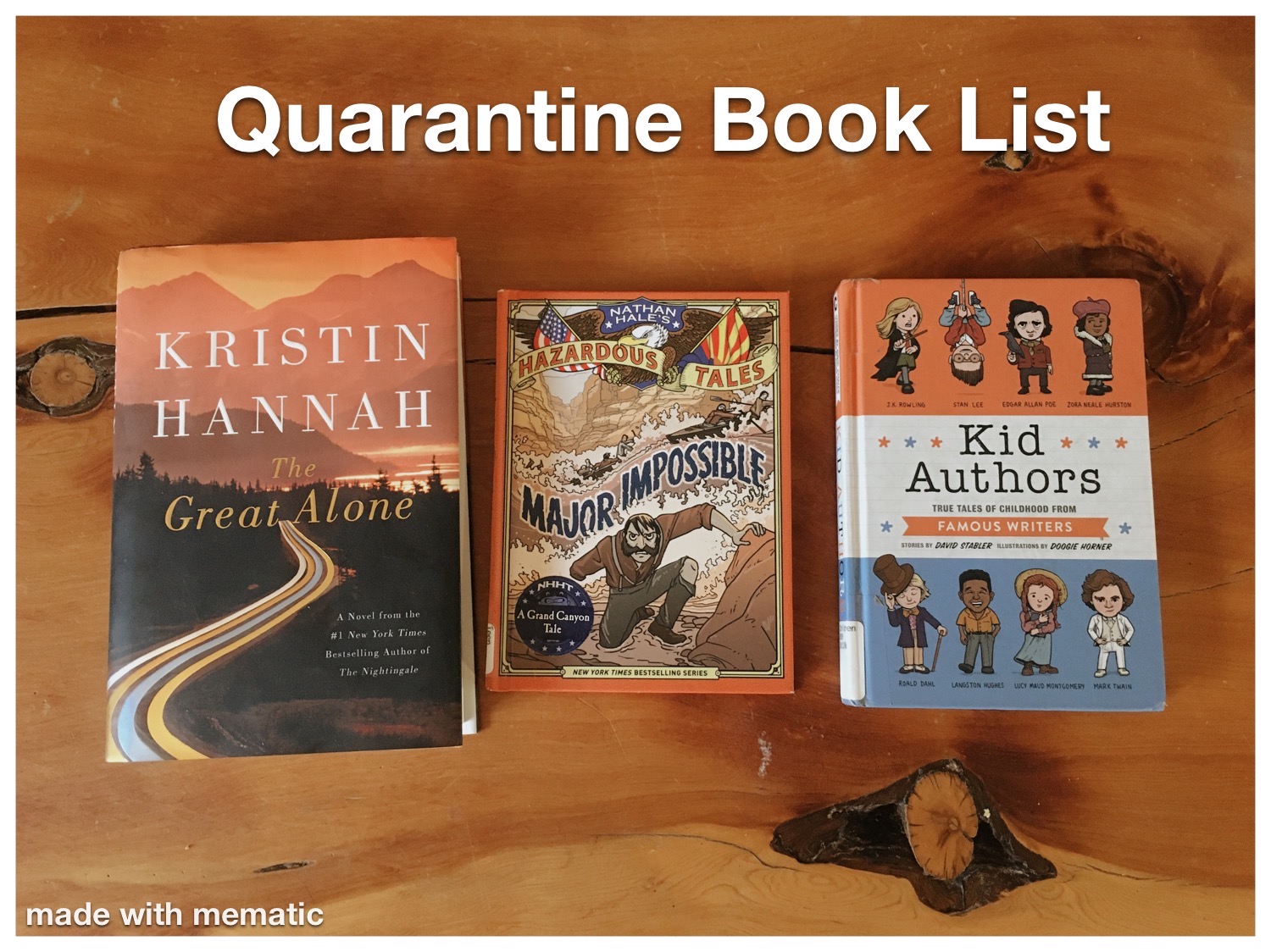 It's Still Quarantine? More Books For Survival