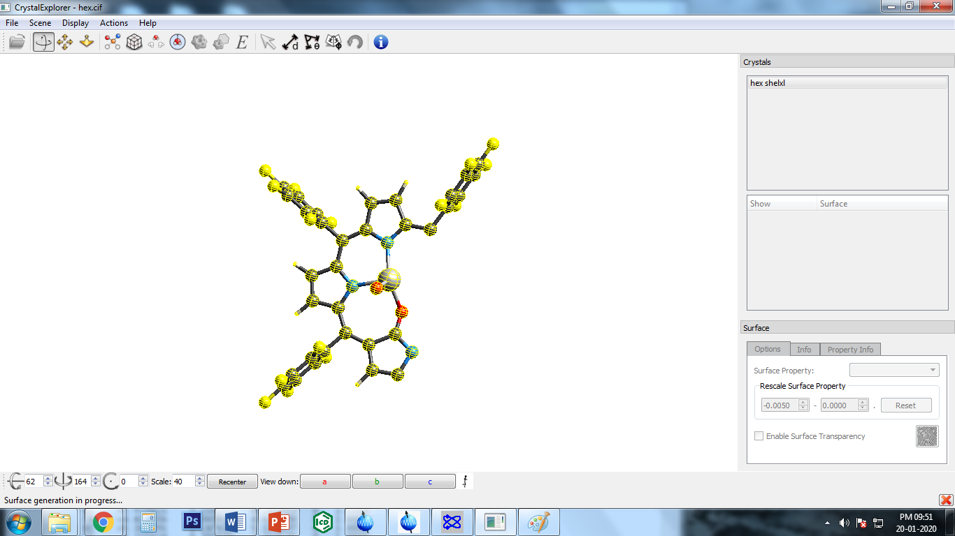 Rahul Soman: A Beginners guide to Crystal explorer 17.5 "How to save as ...