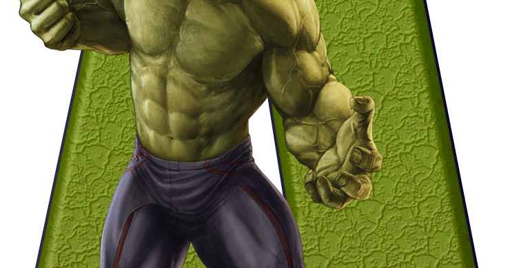 Alfabeto Decorativo: Alfabeto - Hulk 2 - PNG - Letras - Maiúsculas ...