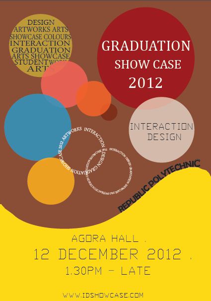 Portfolio: Republic Polytechnic Graduation Showcase poster