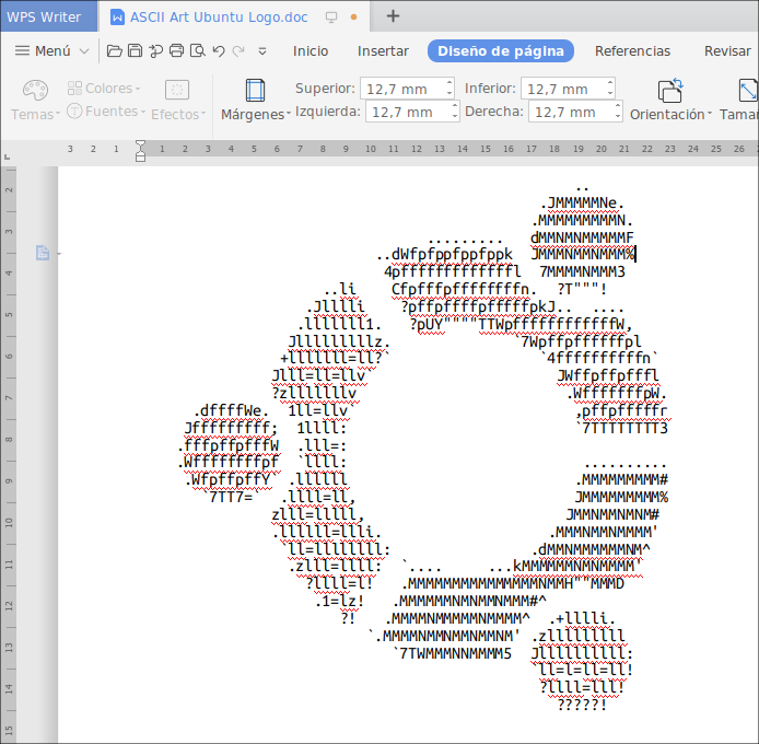 ASCII Art con Java ASCII Versatile Editor (www.jave.de) para Windows ...