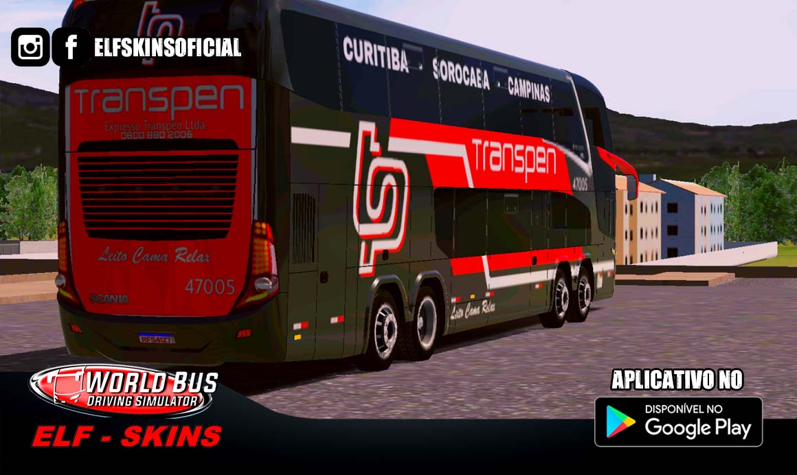 SKINS WORLD BUS DRIVING SIMULATOR - G7 TRANSPEN