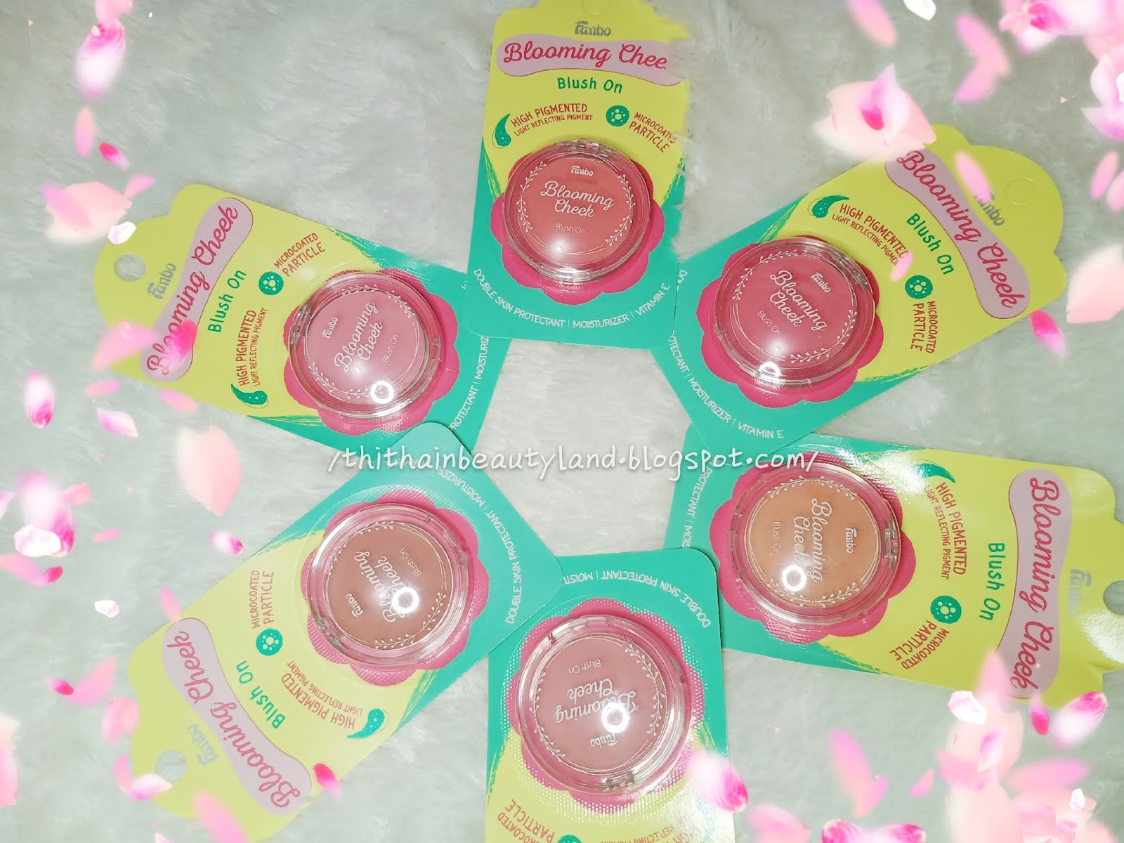Me In BeautyLand: [REVIEW KOSMETIK] FANBO BLOOMING CHEEK BLUSH ON