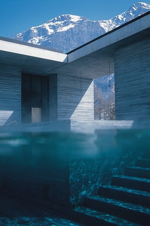 Therme Vals: Exterior Images