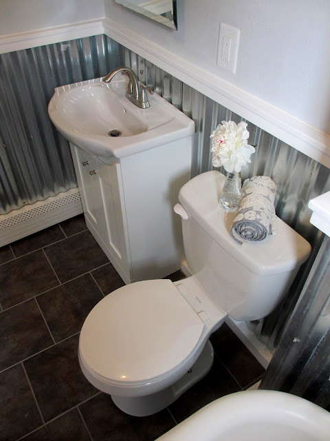 From the Desk of Kate Jones: Chipotle Inspired Bathroom Reveal