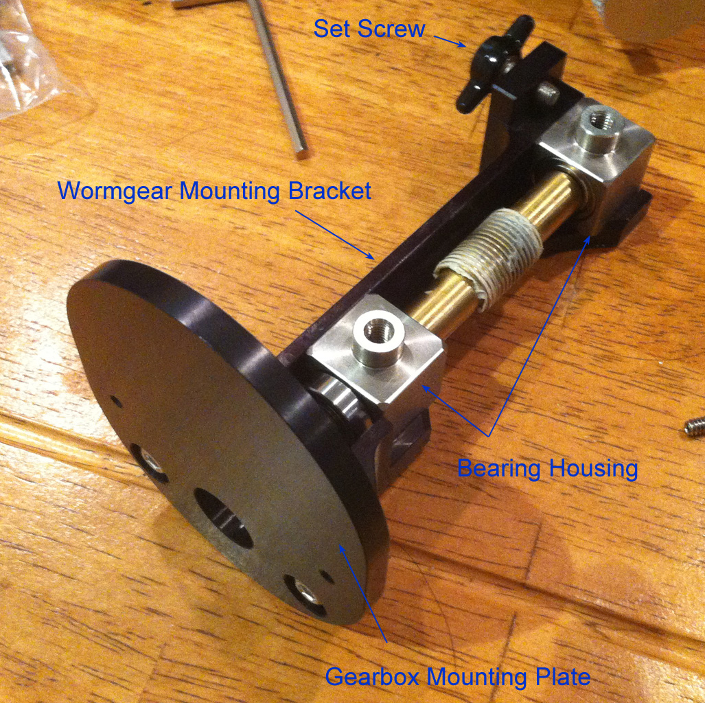 Edward Plumer: Upgrade Losmandy GM-8 Wormgear