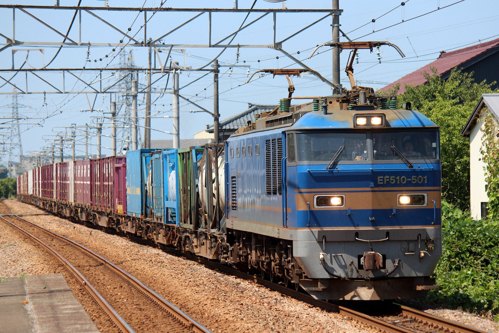 鉄暮らし雑録: EF510-501～4091レ