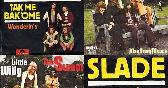 les sensass sillons: Slade / The Sweet n°2 (1972)