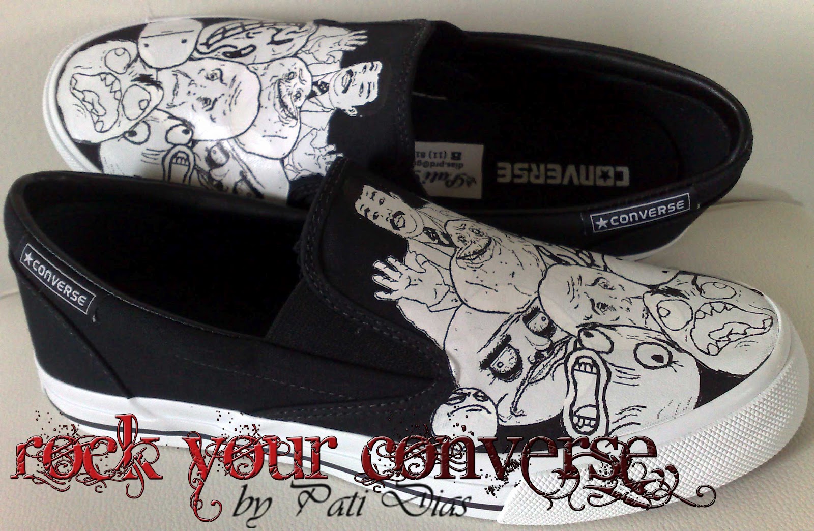 Converse All Star Customizado - Rock Your Converse!: Você sabe o que ...