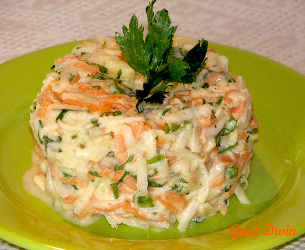 .: Salata de cruditati cu cartof copt