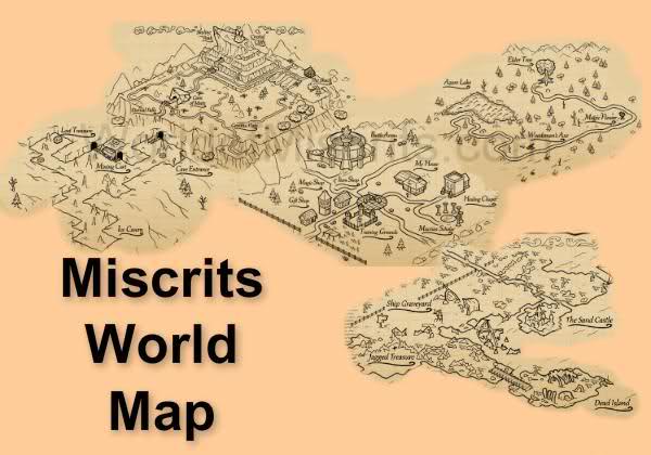 GAMER MOSNTER: all map world miscrits