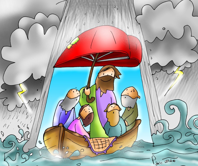 José Nicolás Madrid: Evangelio del Día: Jesús calma la tempestad (Mateo ...