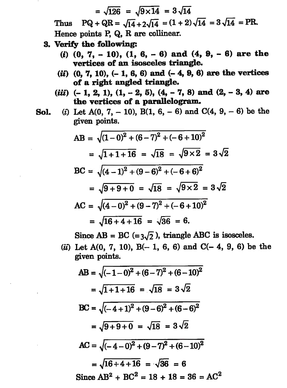 Introduction to three dimensional geometry class 11 math - Studypur