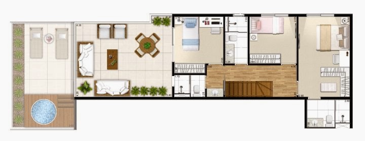 VERANDA BERRINI: VERANDA BERRINI - PLANTAS