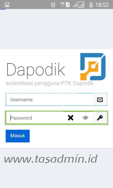 CEK DATA GURU DI WEB PTK DATADIK KEMDIKBUD - tasADMIN