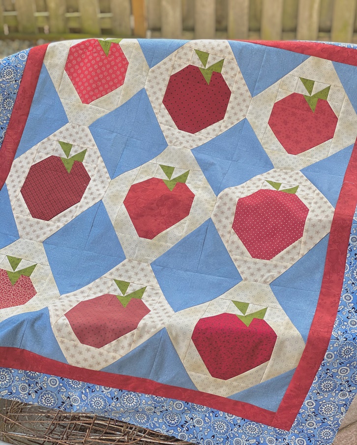 Laugh yourself into Stitches: New Strawberry Patches Quilt Pattern and ...